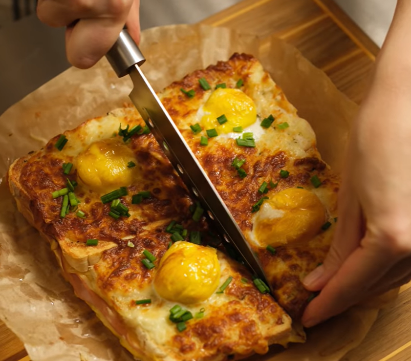 Japanse Ei-Toast uit de Airfryer: krokant, cheesy en met een ...